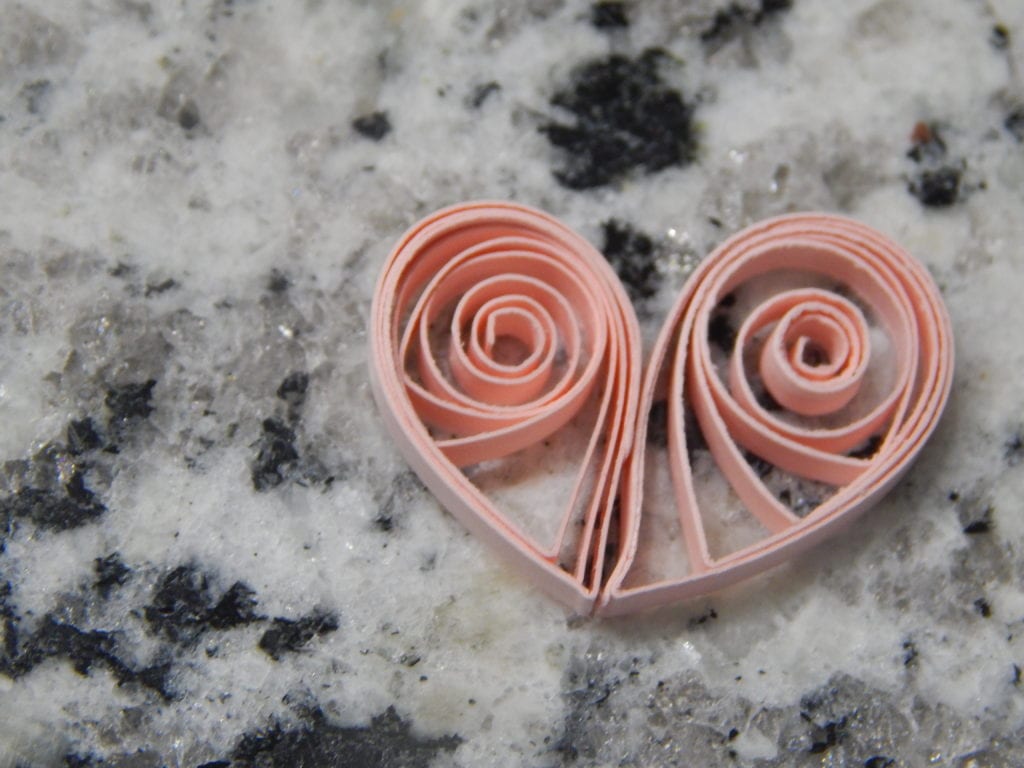 Quilled Heart Tutorial | This Blue Dress