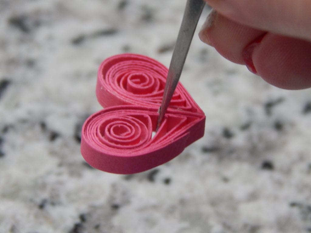 Quilled Heart Tutorial | This Blue Dress