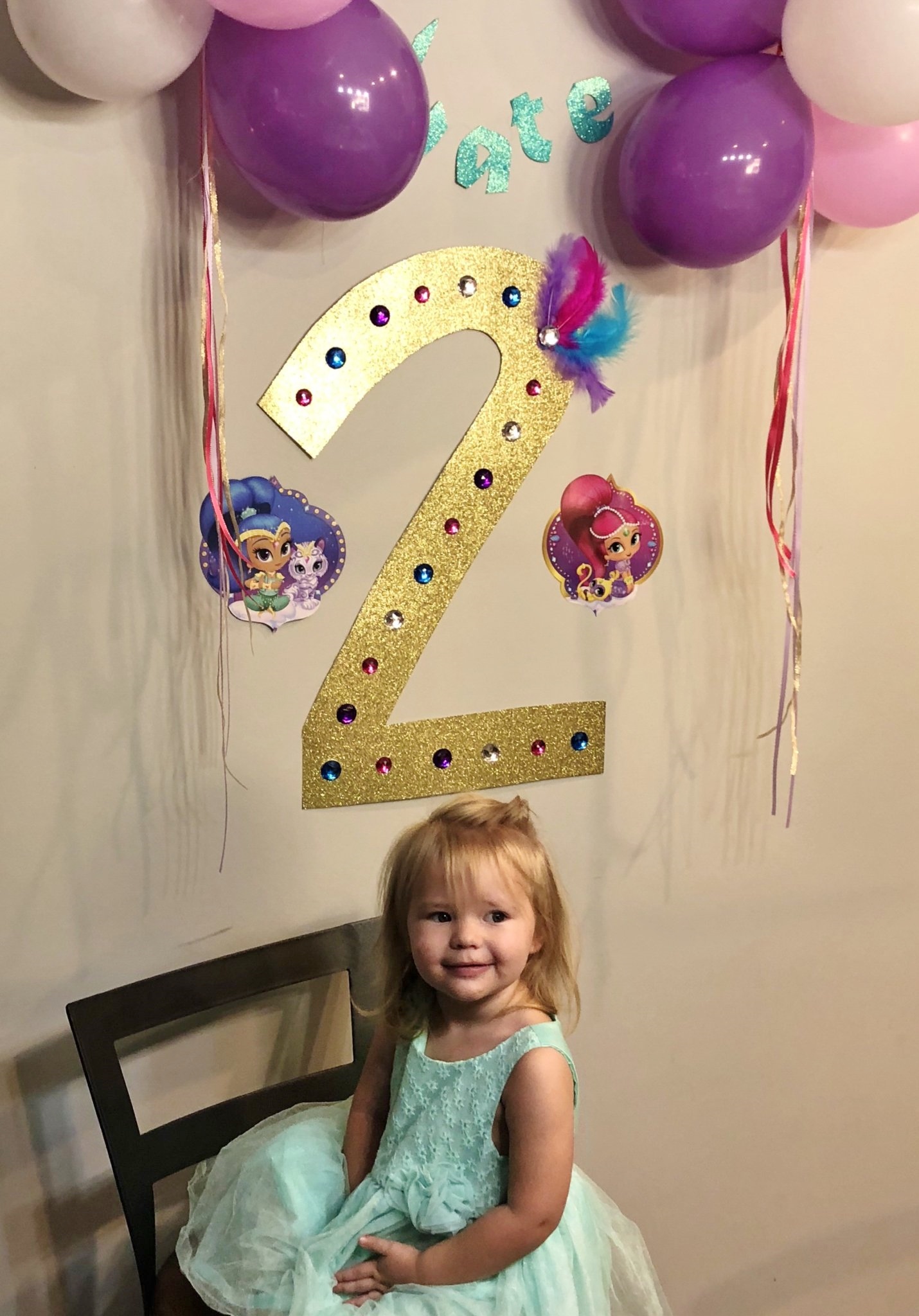 Shimmer and Shine Birthday Party Ideas | This Blue Dress