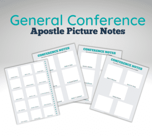 Free General Conference Activities For Kids - This Blue Dress