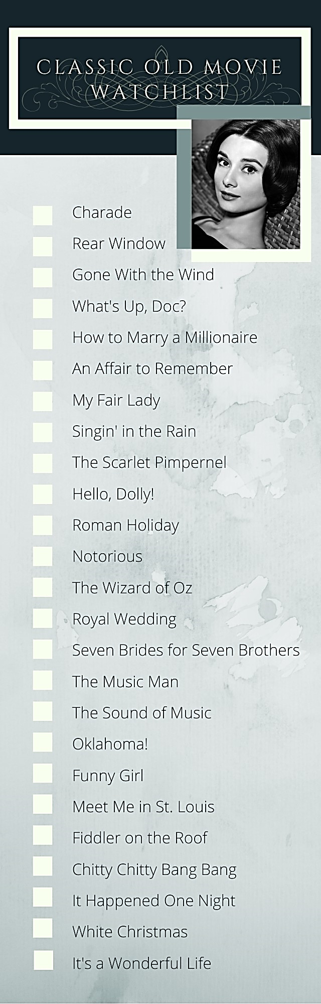 25 Classic Old Movies to Add to Your Watchlist | This Blue Dress