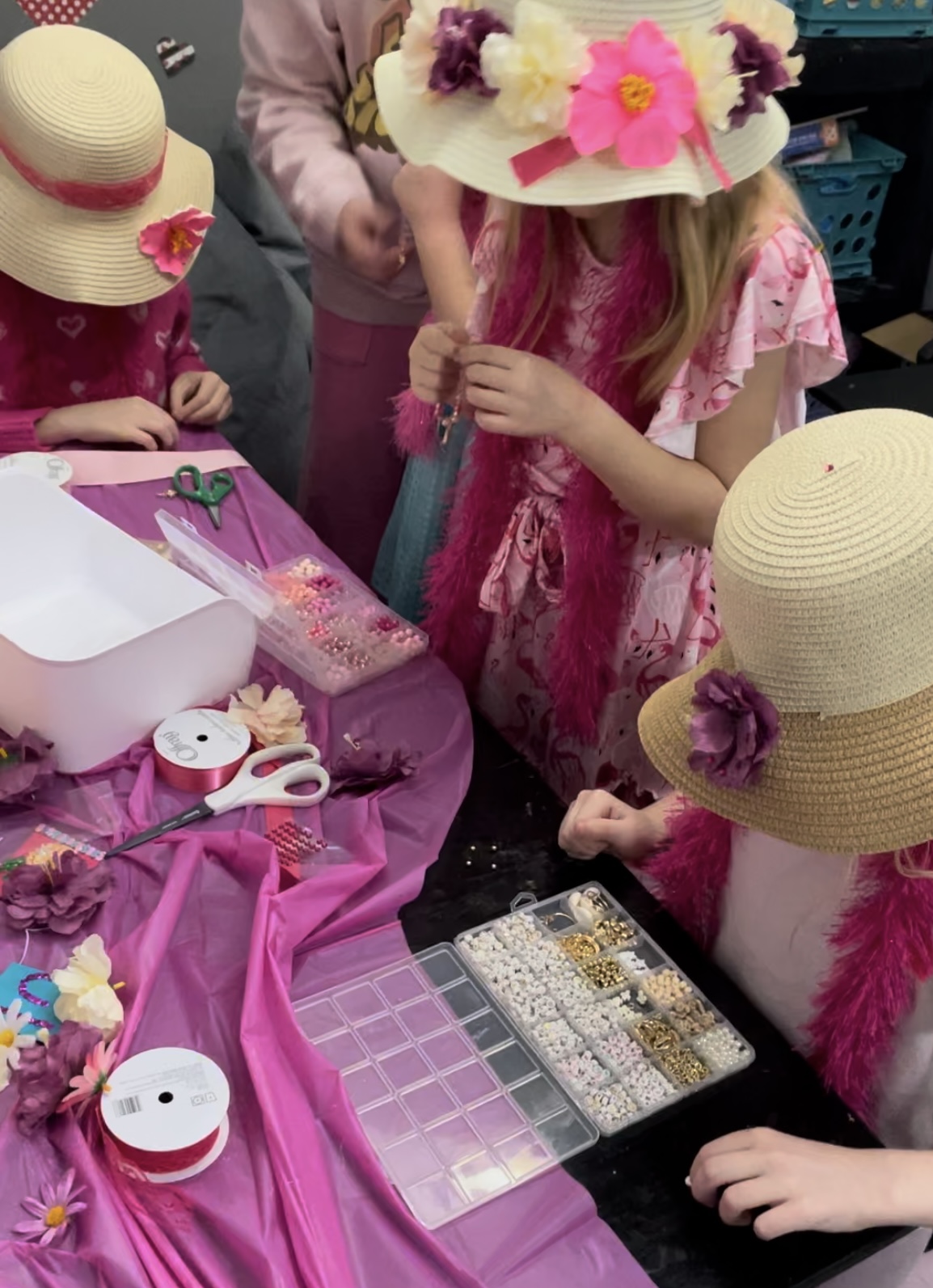 Ideas for a Fun Tropical Flamingo Tea Party | This Blue Dress