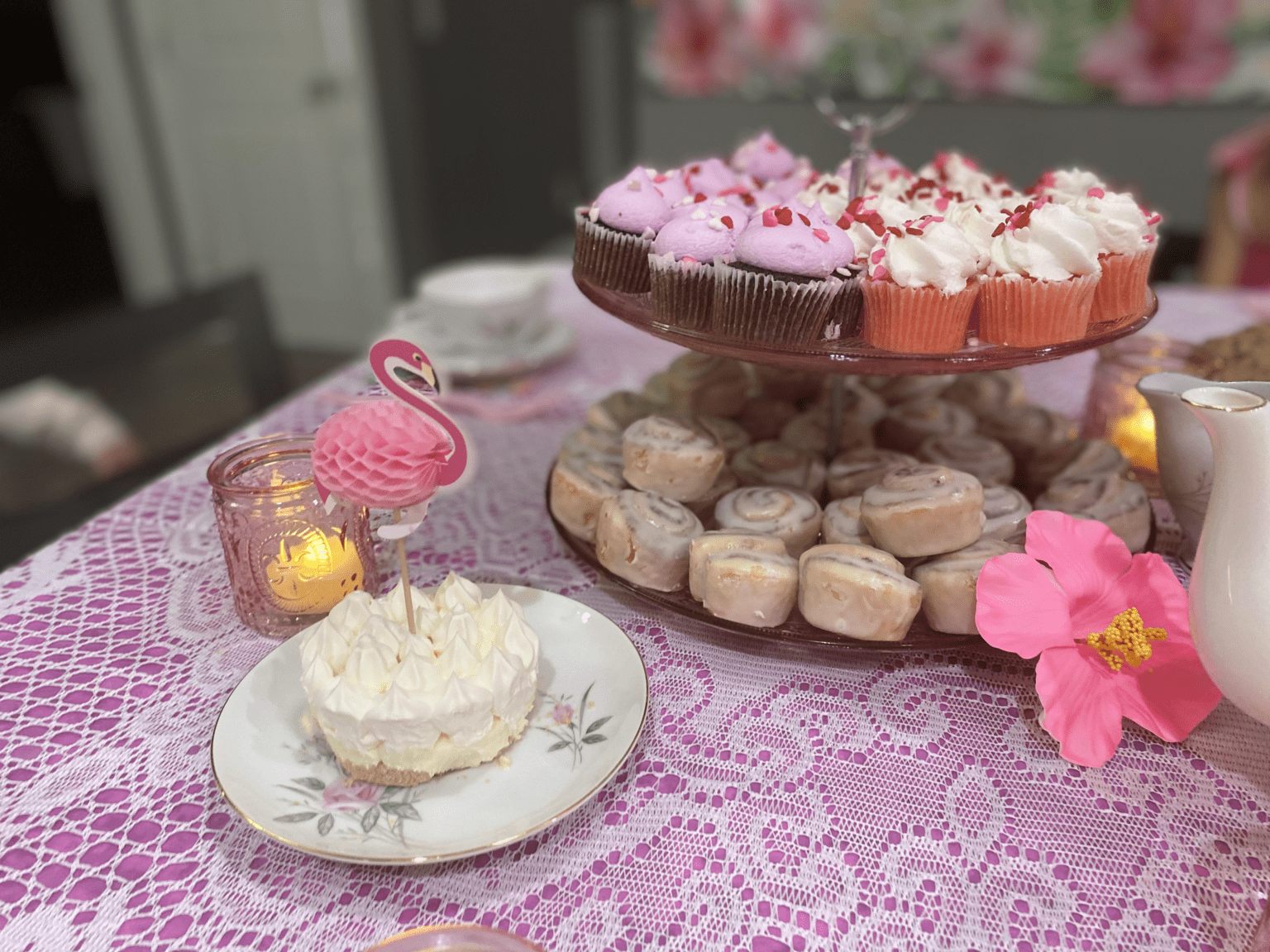 Ideas for a Fun Tropical Flamingo Tea Party | This Blue Dress